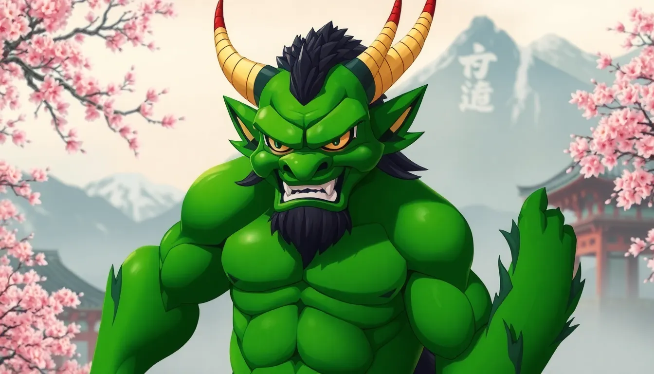 The Green Oni: Unveiling the Complex Symbolism and Significance in ...